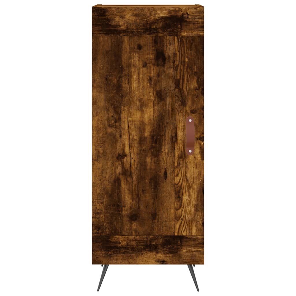 vidaXL Skříň highboard kouřový dub 34,5 x 34 x 180 cm kompozitní dřevo ...
